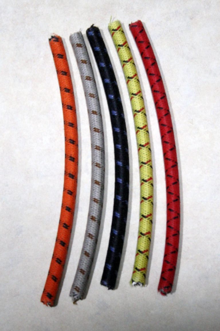 Vintage Style Braided Cloth Spark Plug Wires (Kit) for Harley Davidson ...