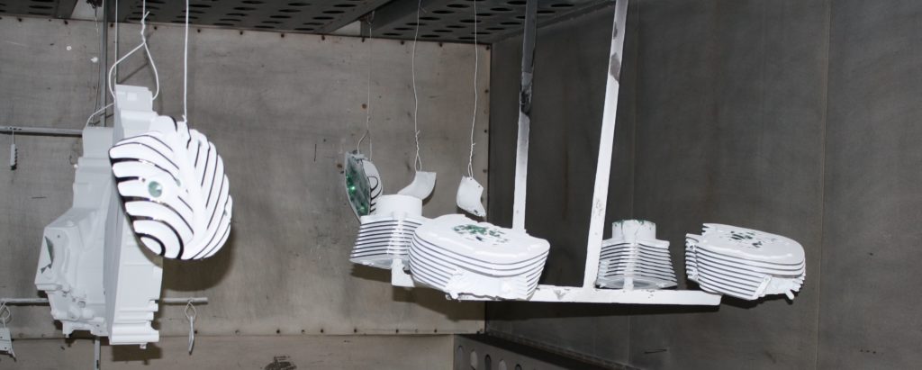 Powder Coating Assorted Parts – Sumax